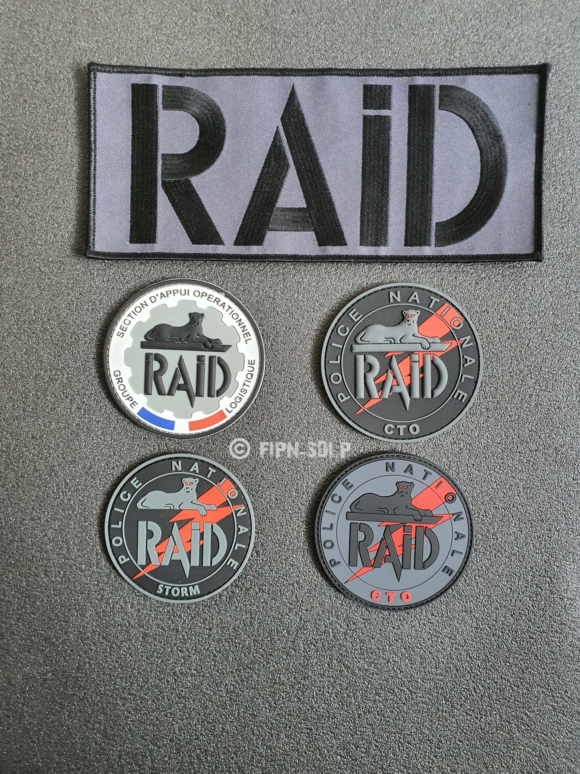 ÉCUSSONS RAID - FIPN-SDLP