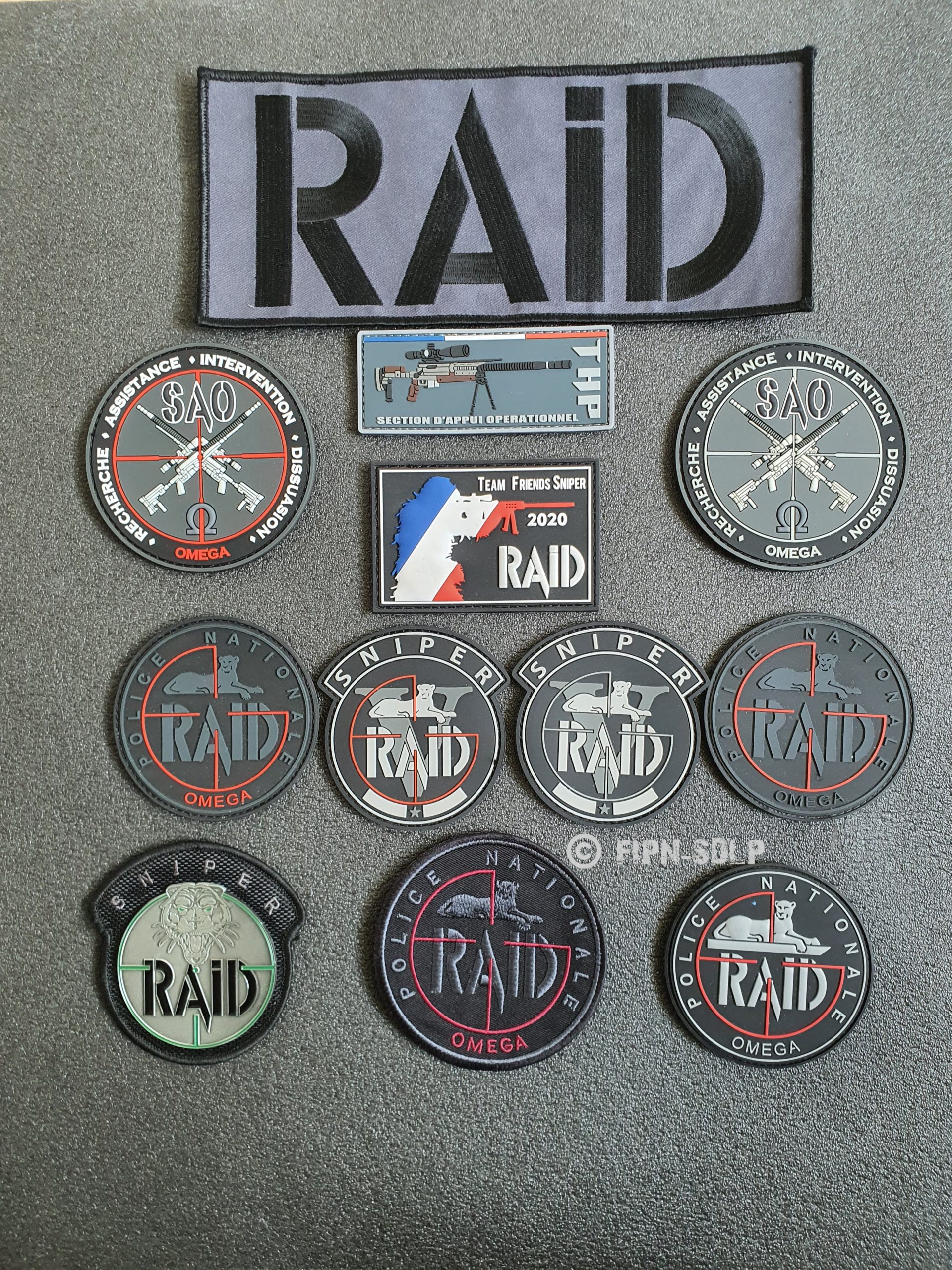 ÉCUSSONS RAID - FIPN-SDLP