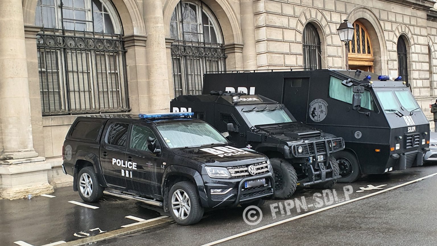 Les véhicules du RAID et de la BRI - FIPN-SDLP